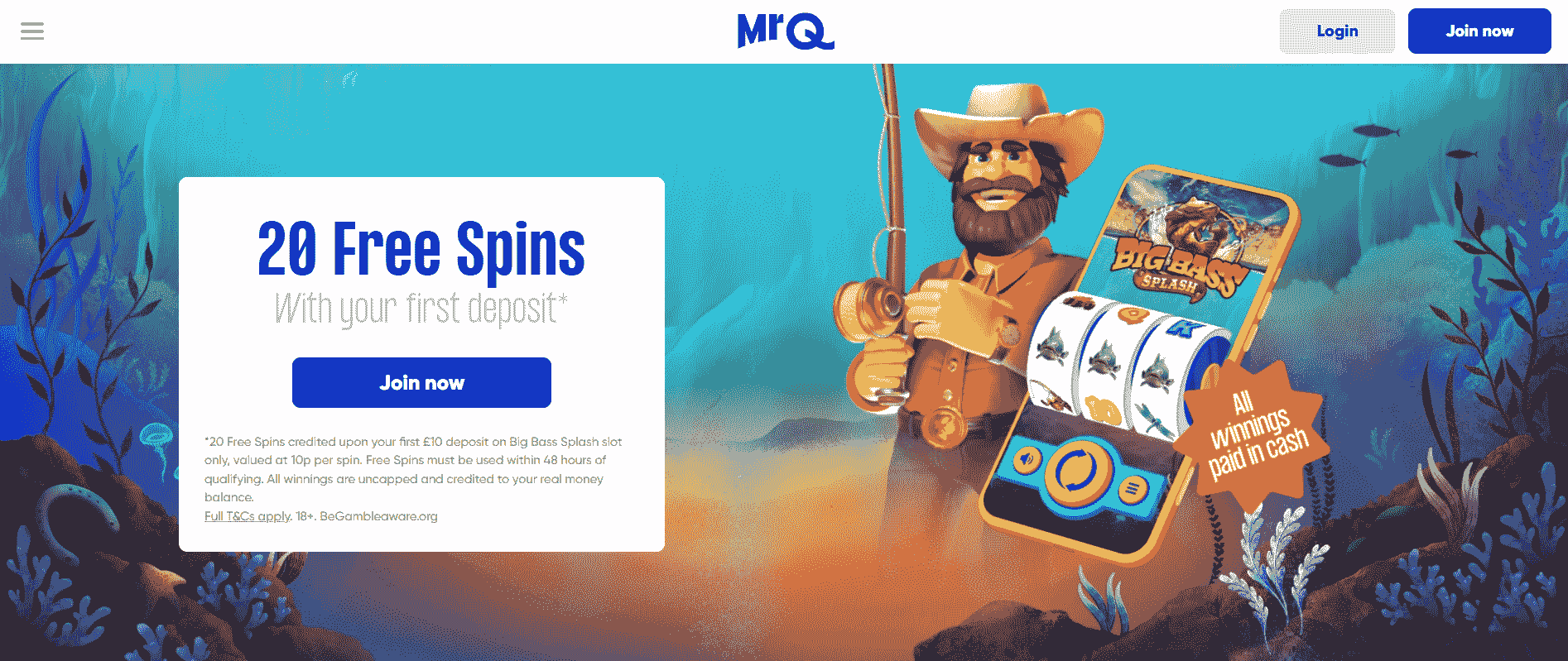 MrQ Casino Review 2024 - Play top casino games